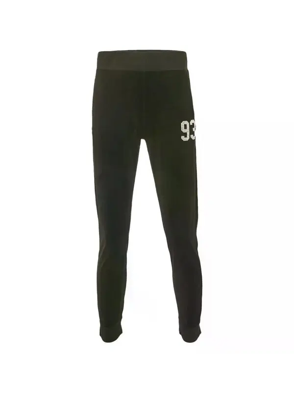 A BATHING APE Velvet 93 Appliqué Track Pants