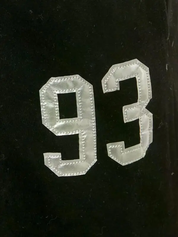 A BATHING APE Velvet 93 Appliqué Track Pants
