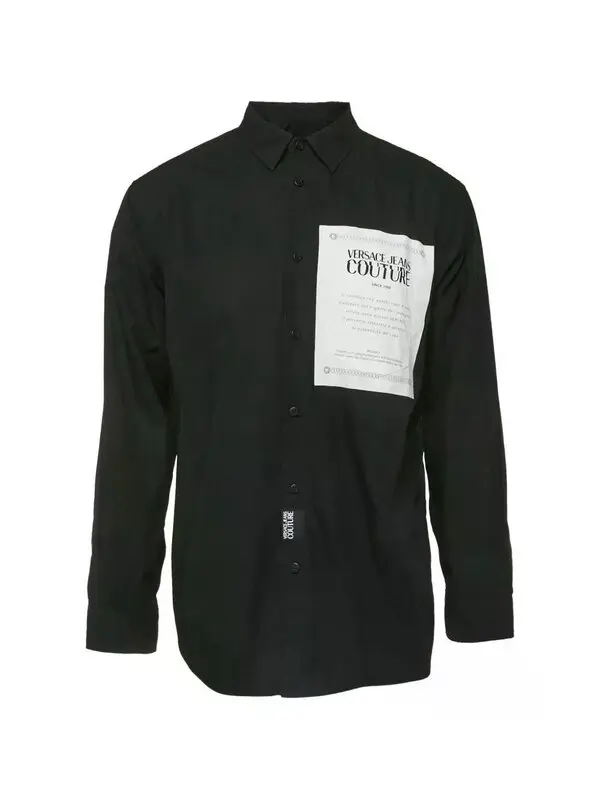Versace Printed Pocket Shirt