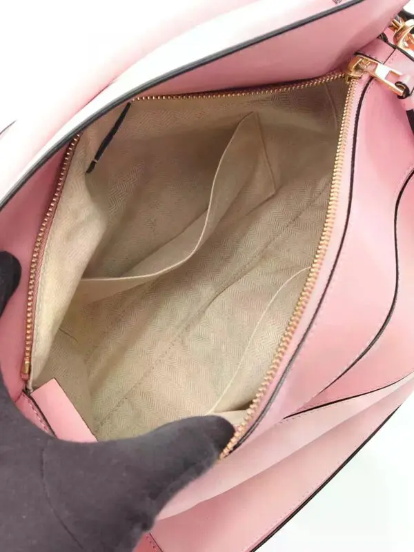 Loewe Medium Calfskin Puzzle Satchel - Pink