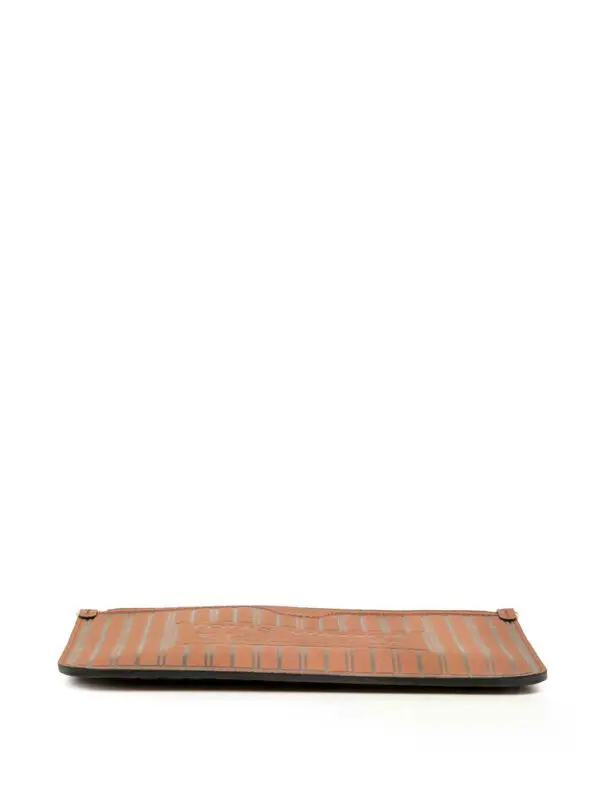 LOUIS VUITTON Calfskin Neverfull Mm Pouch