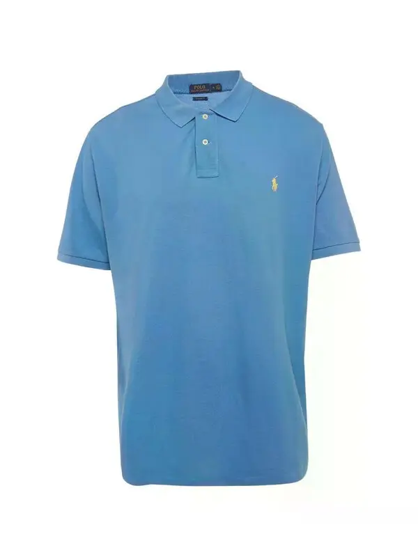 Polo Ralph Lauren Logo-embroidered Polo Shirt - Blue