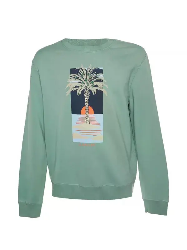 LANVIN Crewneck Sweatshirt - Green