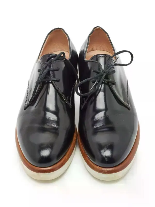 LOUIS VUITTON Lace-up Platform Derby Shoes