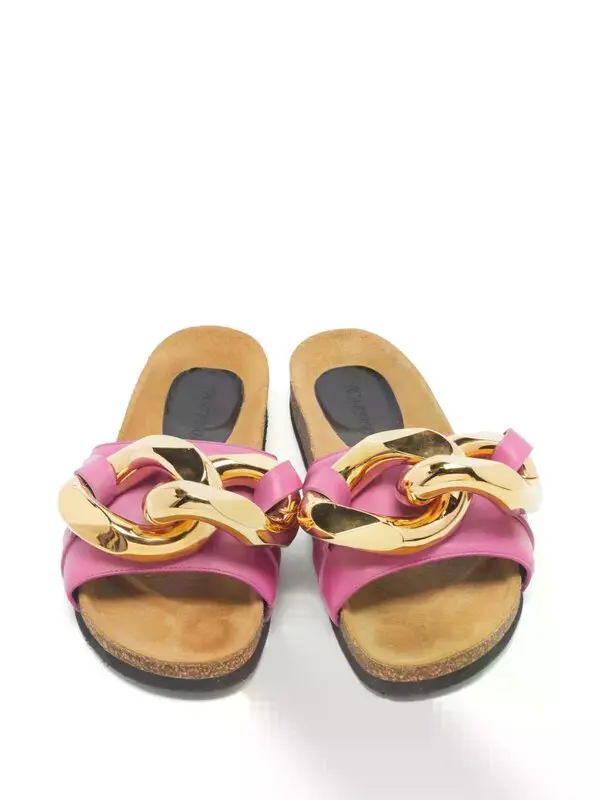 JW Anderson Chain Detail Slip-on Sandals
