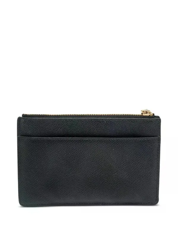 Dolce & Gabbana Dg-plaque Crystal-embellished Card Holder
