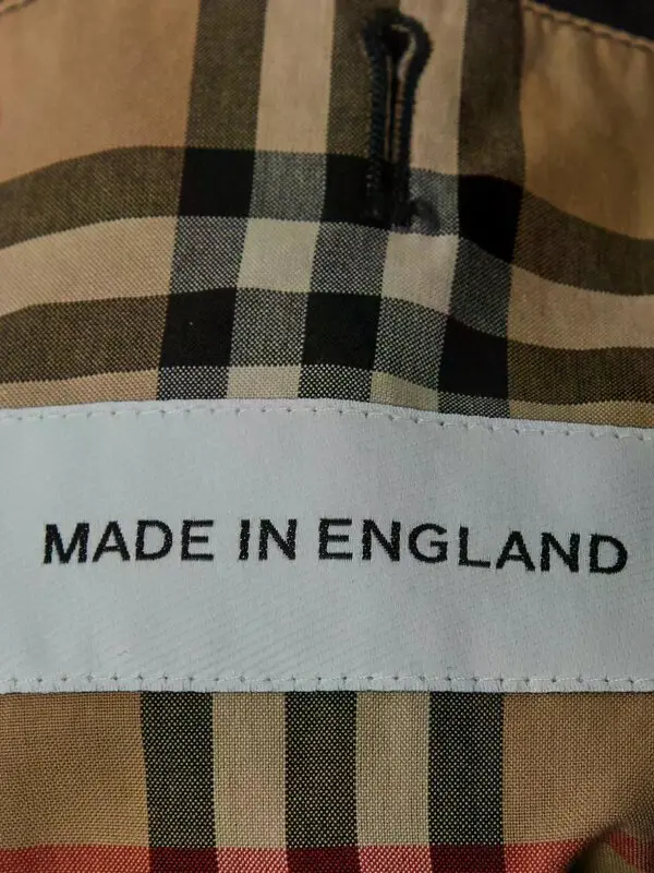 Burberry Single-breasted Hooded Coat