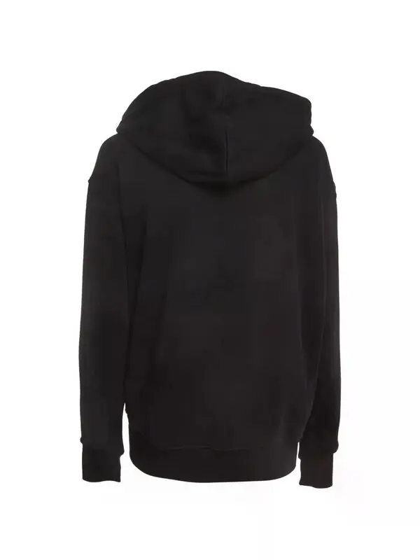Moschino Embroidered Hoodie - Black