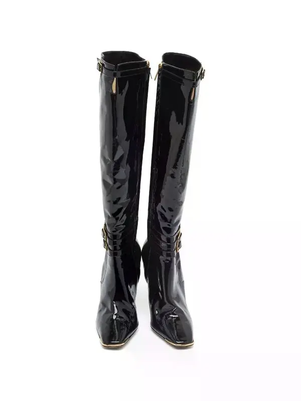 JIMMY CHOO Sheila Buckled Knee-length Boots