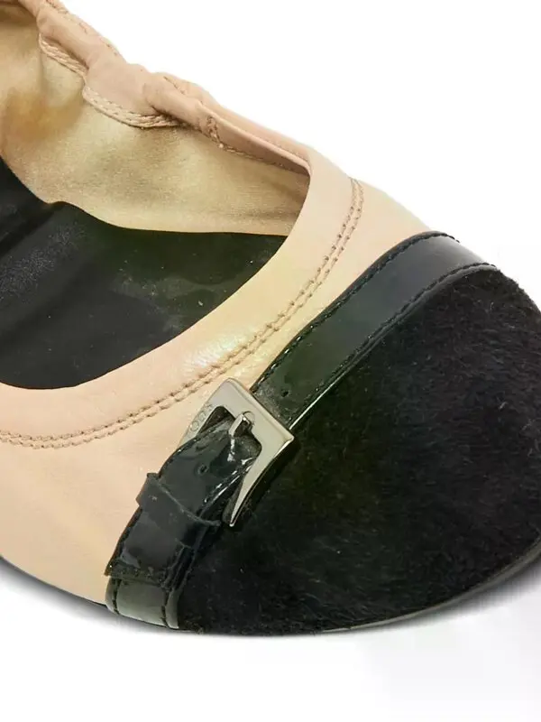 TOD'S Buckled Ballet Flats
