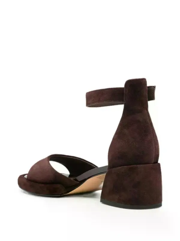 ADRIANNA FERETTI Buckle-fastening Block Heel Sandals