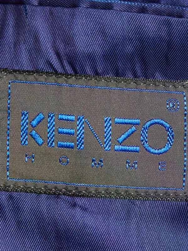 Kenzo Single-breasted Wool Blazer