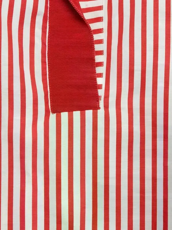 Carolina Herrera Striped Oversized Top