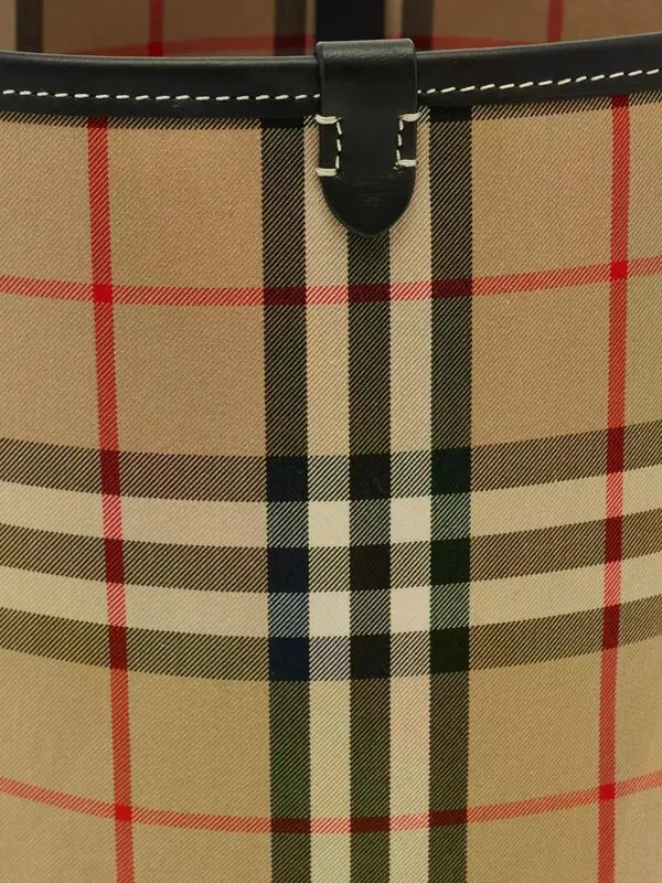 Burberry Ashby Check Bucket Bag