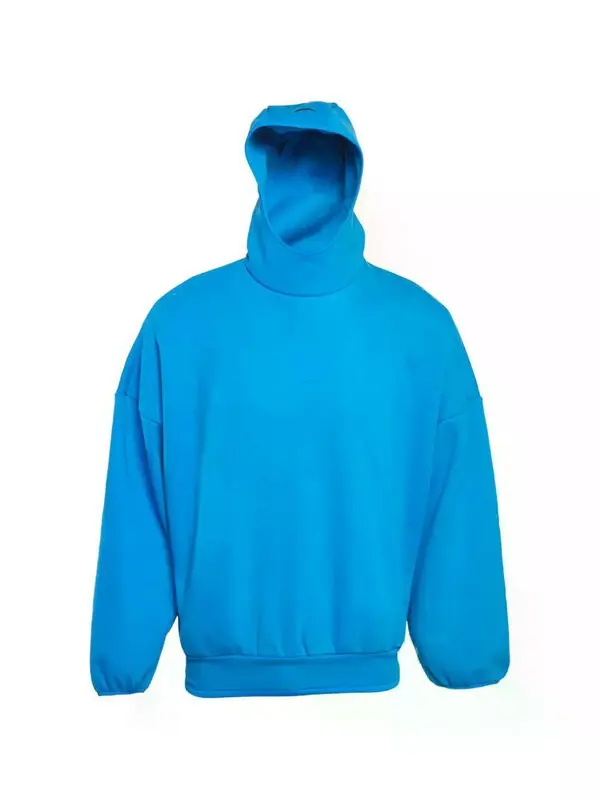 Fear Of God X Adidas Logo-print Hoodie - Blue