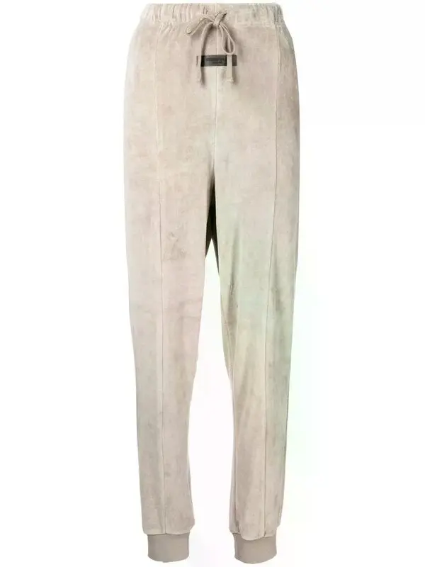 Fear Of God Tapered Velour Track Pants - Brown