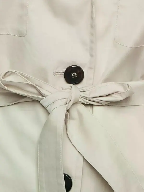 Max Mara Belted Cotton Jacket