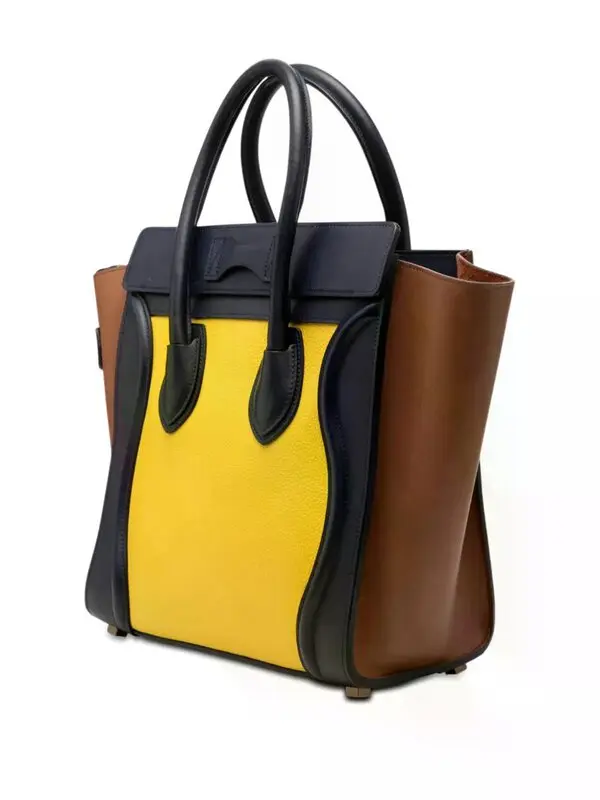 Celine Micro Luggage Tote Bag - Black