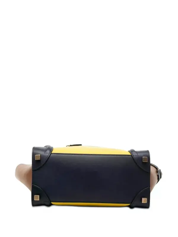 Celine Micro Luggage Tote Bag - Black