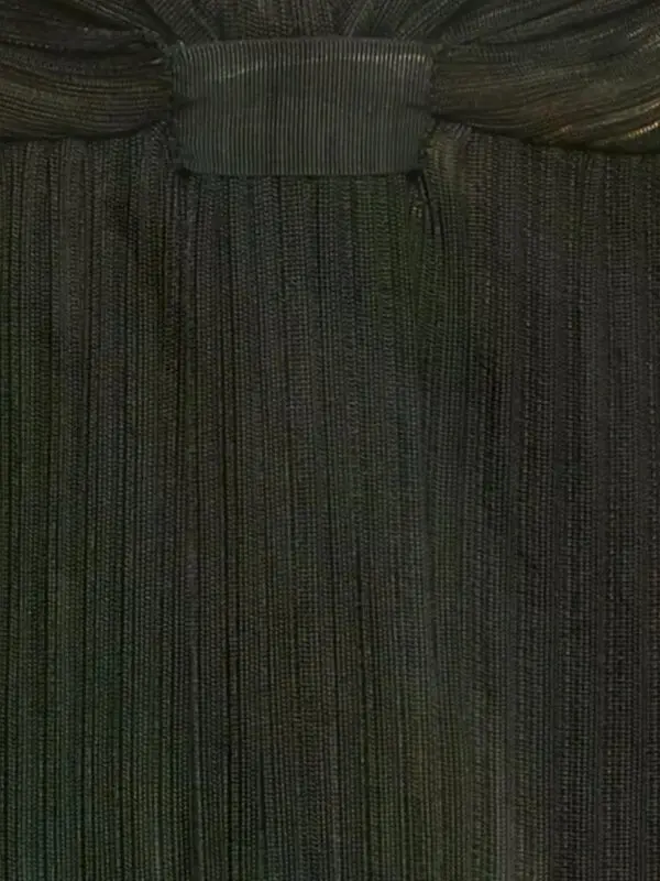 FERRAGAMO Ribbed-knit Crossover-strap Dress