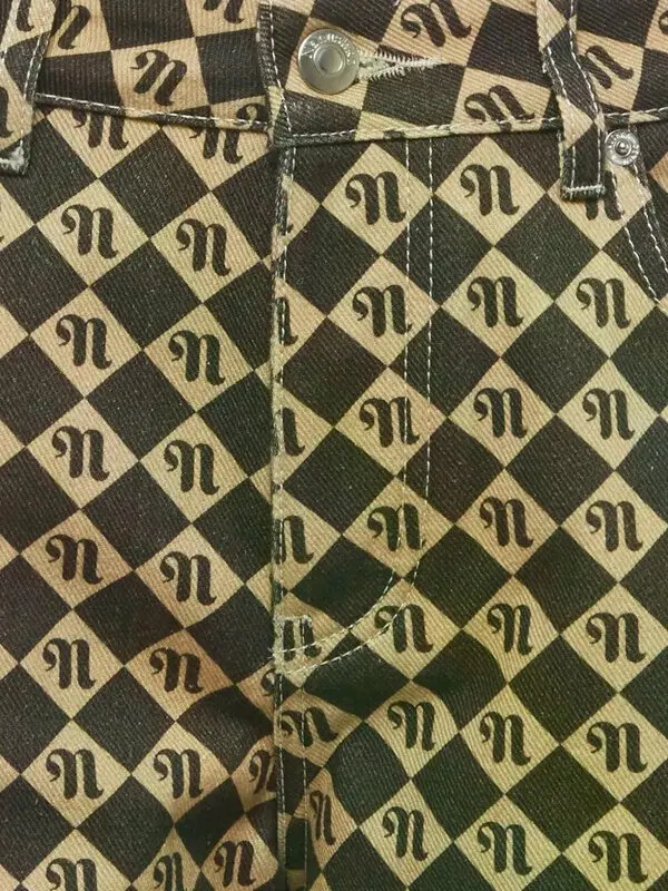 Nanushka Basma Monogram Jeans