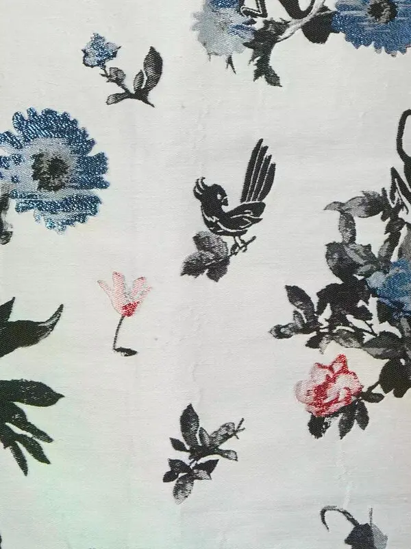 Valentino Garavani Floral Jacquard Pencil Skirt