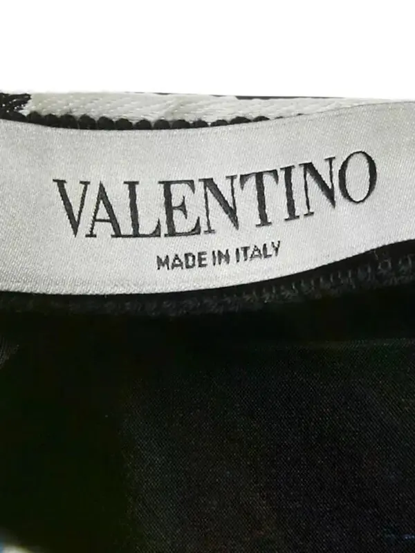 Valentino Garavani Floral Jacquard Pencil Skirt