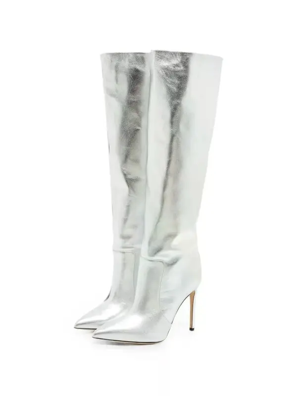 Paris Texas Knee-length Stiletto Heel Boots