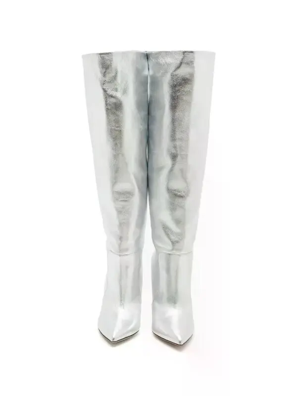 Paris Texas Knee-length Stiletto Heel Boots
