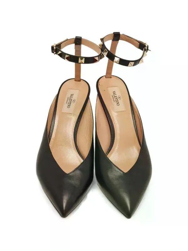 Valentino Garavani Rockstud Hyper Ankle Strap Pumps