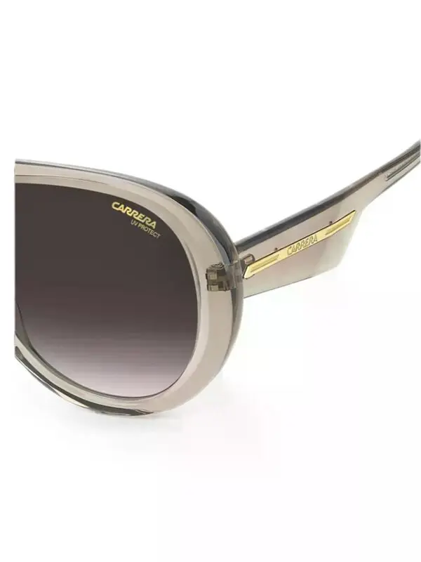 Carrera Eyewear Aviator Sunglasses With Tinted Lenses And Gold-tone Hardware - Grey