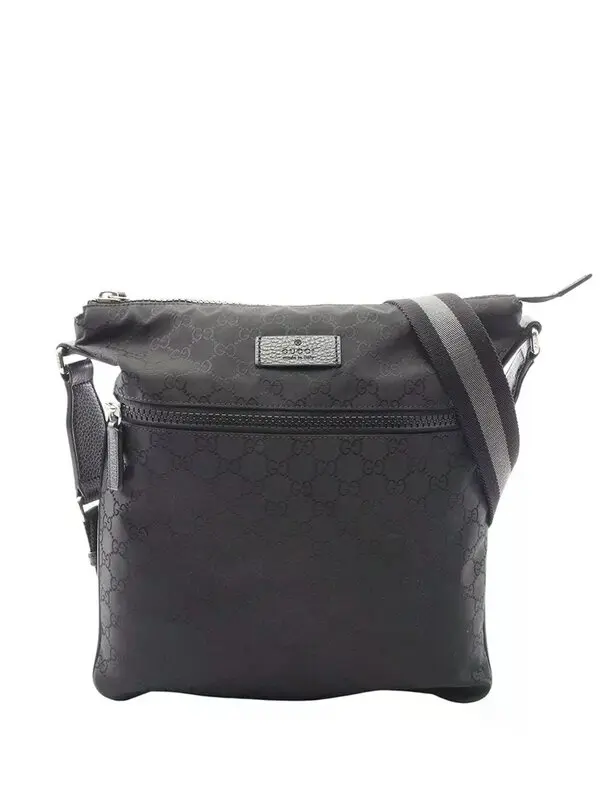 Gucci Gg Monogram Nylon Crossbody Bag