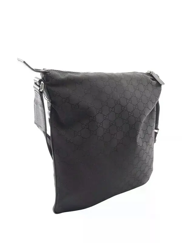 Gucci Gg Monogram Nylon Crossbody Bag