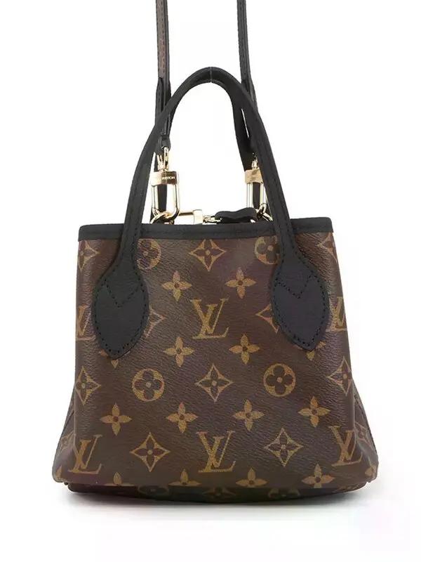 LOUIS VUITTON Monogram Neverfull Bandouliere Inside Out Bb Satchel