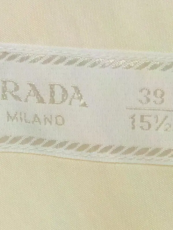 Prada Pleated Satin Blouse