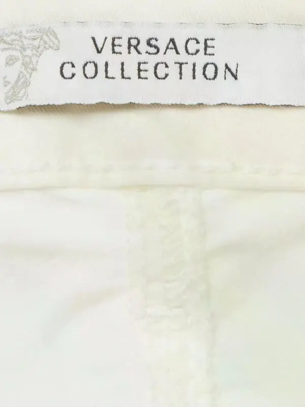 Versace Medusa Studded Slim-fit Jeans