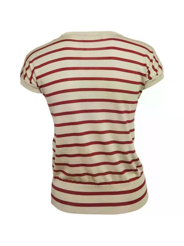 Dolce & Gabbana Striped Knitted T-shirt