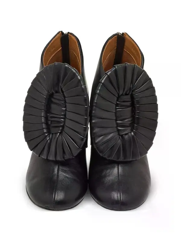 Loewe Leather Ankle Boots