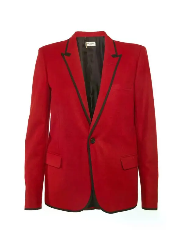 Saint Laurent Single-breasted Notched-lapel Blazer