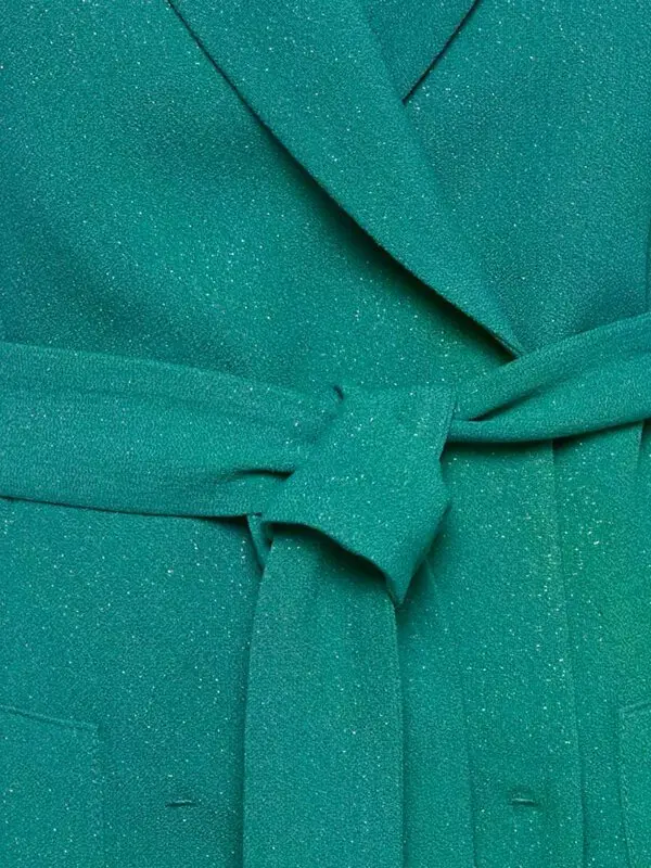 Elisabetta Franchi Belted Double-breasted Jacket