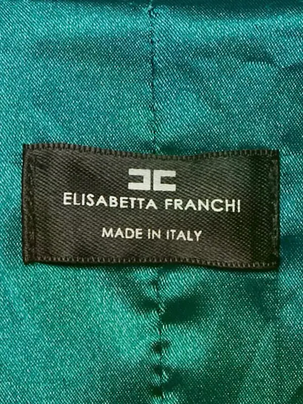 Elisabetta Franchi Belted Double-breasted Jacket