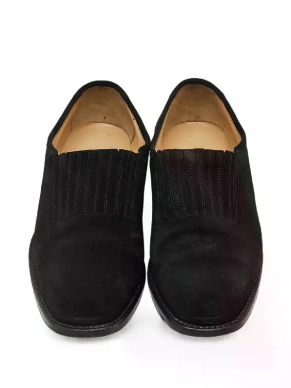 Manolo Blahnik Suede Loafers