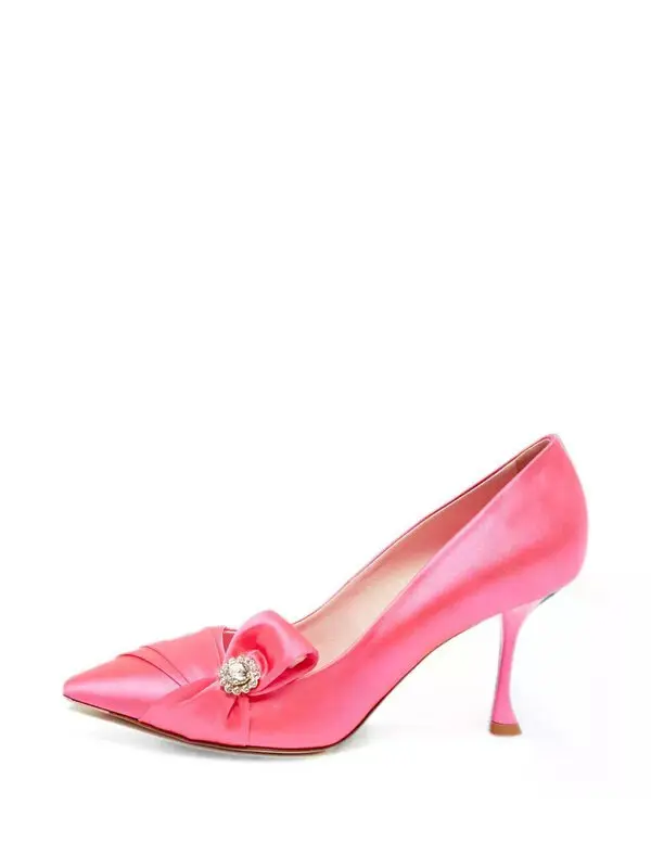 ROGER VIVIER Lavalliere Heeled Pumps - Pink