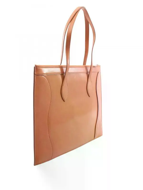 Celine Smooth Calfskin Flat Cabas Luggage Handbag