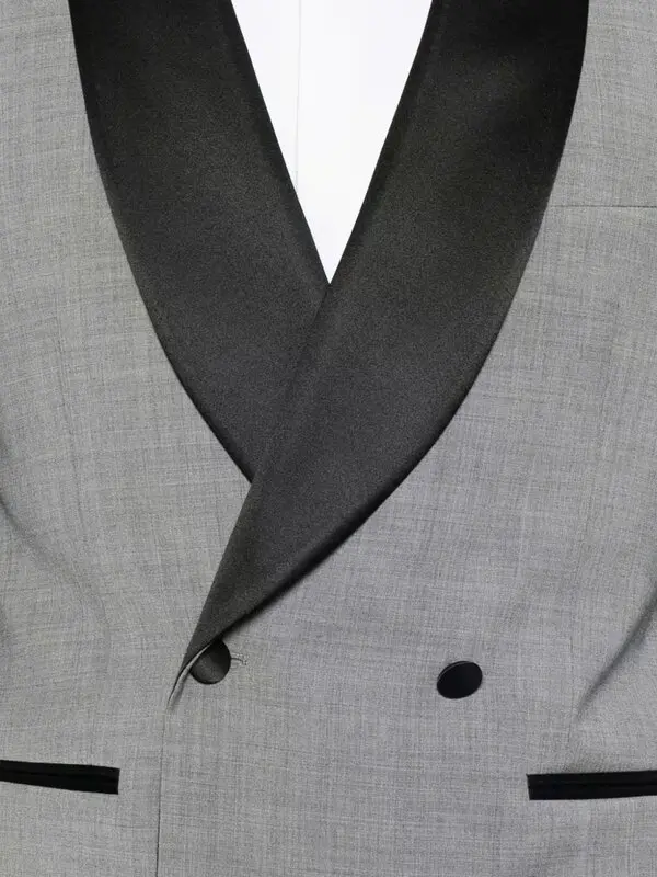 MANUEL RITZ Shawl-lapel Double-breasted Suit