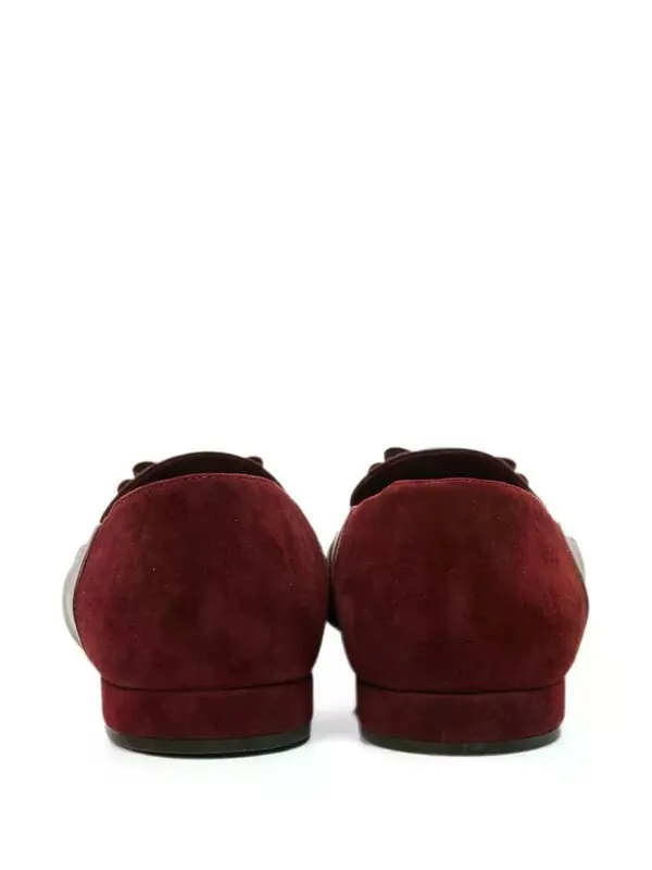 FERRAGAMO Bow Detail Flat Pumps