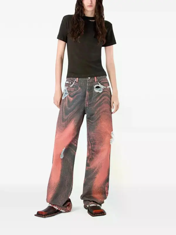 Camper Distressed Effect Denim Jeans
