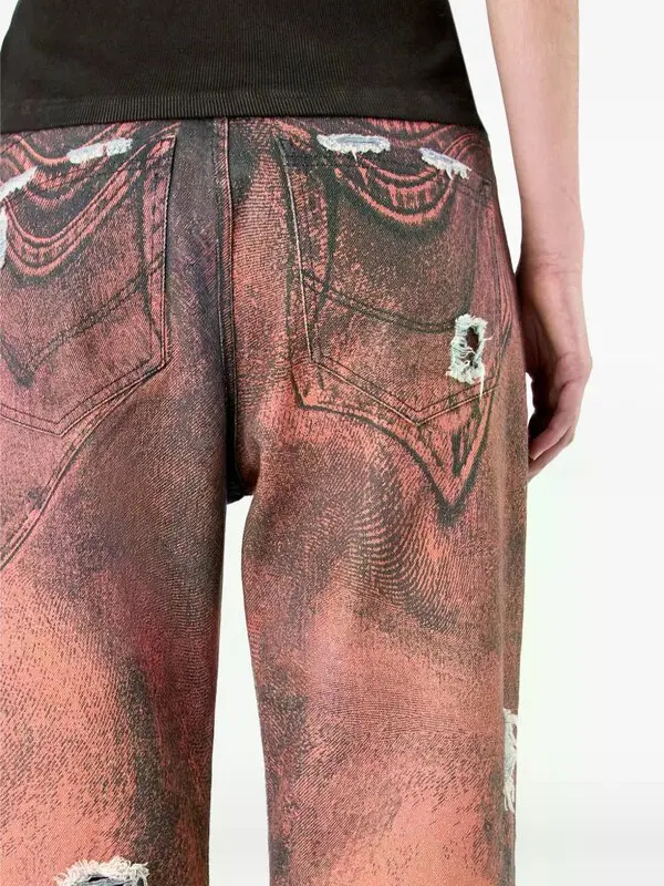 Camper Distressed Effect Denim Jeans