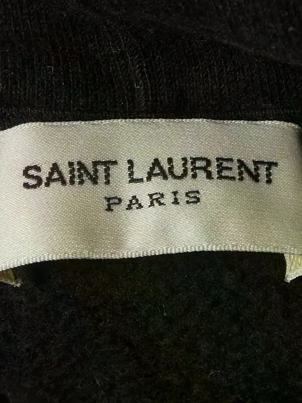 Saint Laurent Cotton Pink Panther Graphic Hoodie