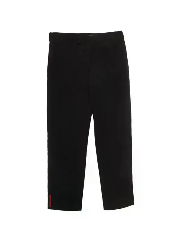 Prada Straight-fit Trousers - Black